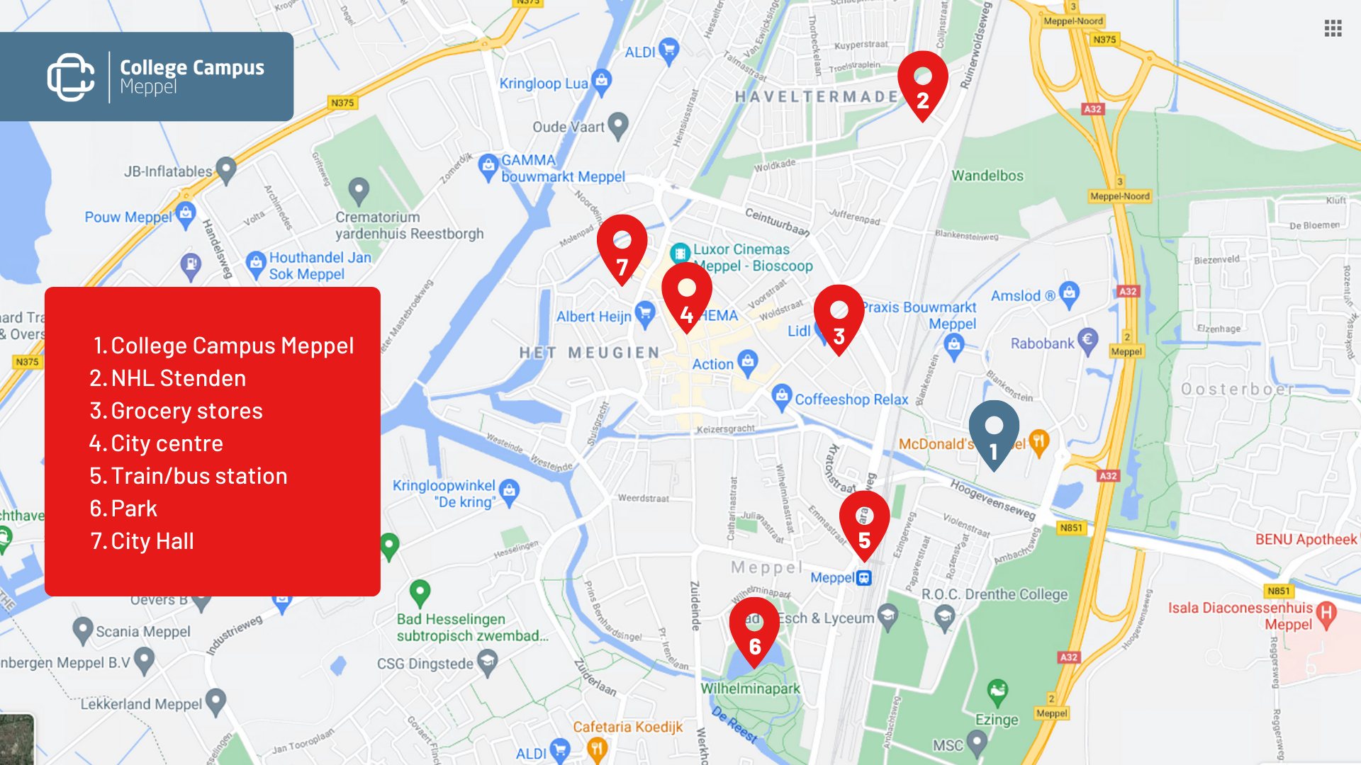 Accessibility Archieven College Campus Meppel